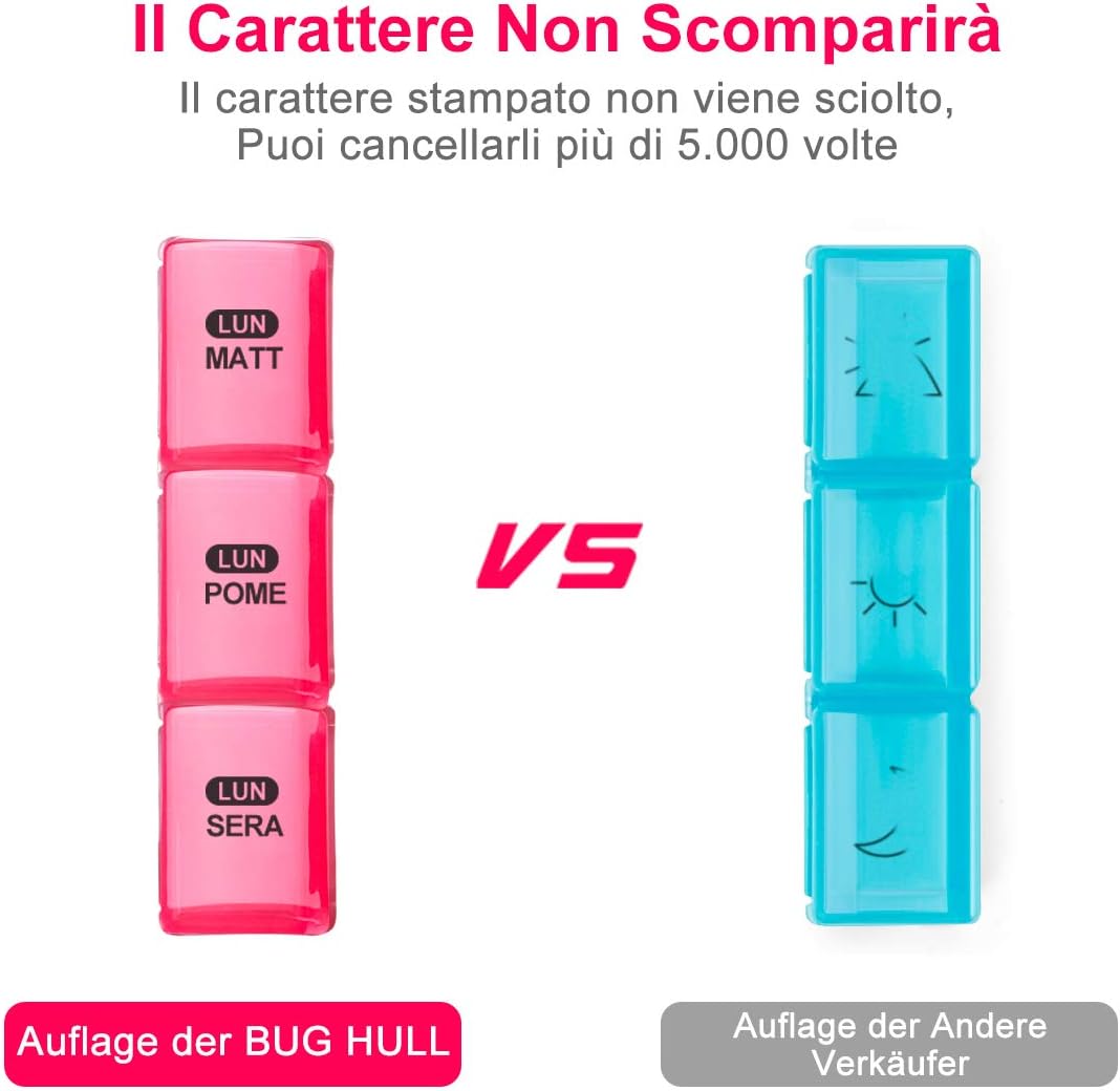 Cutie organizatoare de medicamente pentru 7 zile/21 compartimente in ...